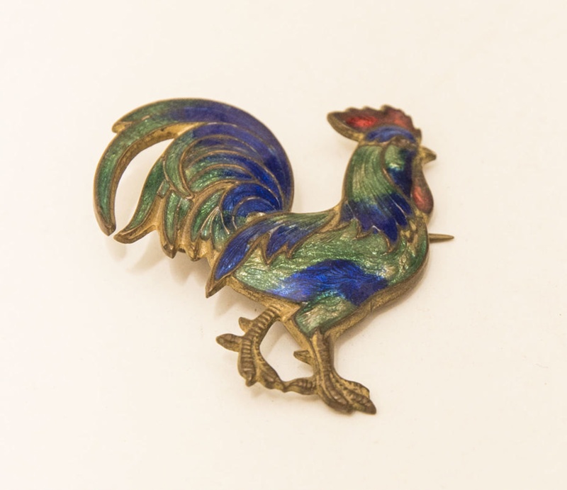 Rooster Brooch; 79.933 | eHive