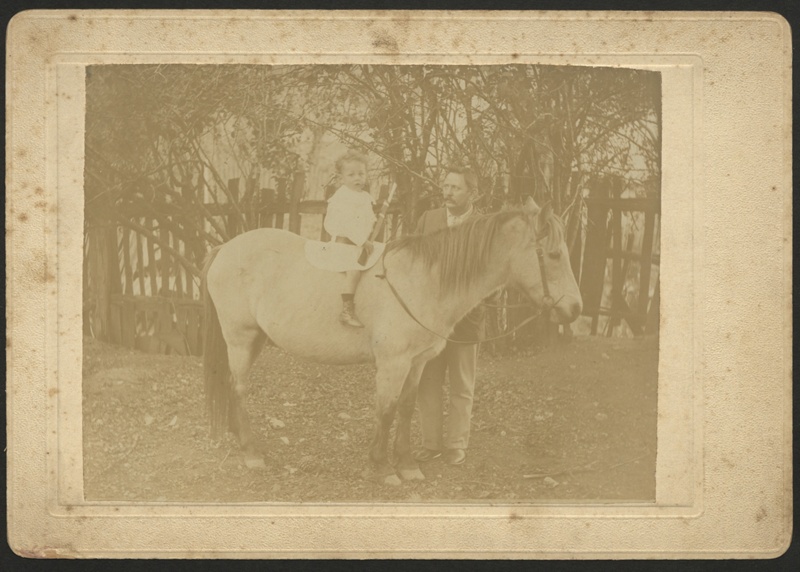 Larry Weir and his son Noel; 2022.14:29 | eHive