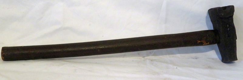 Swage hammer, and blacksmiths swage hammer & top swage; 79.1079 | eHive