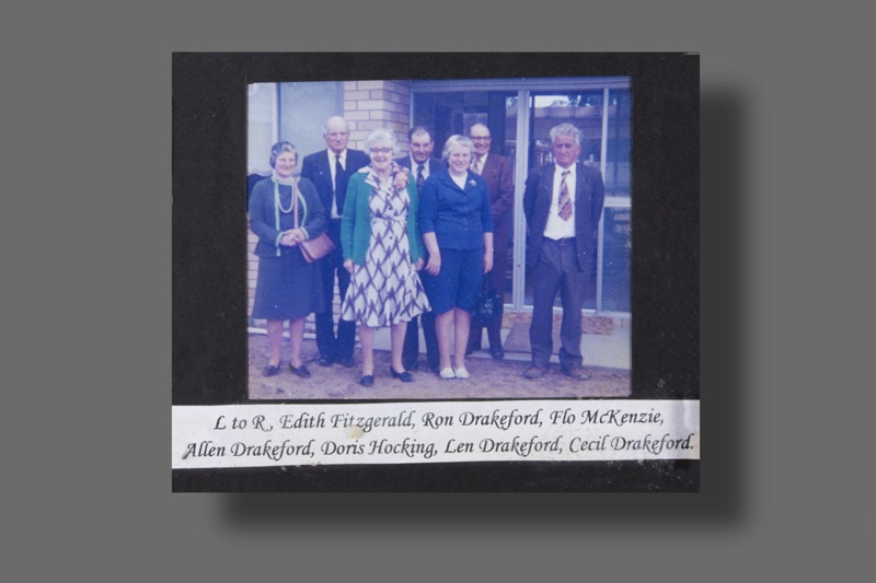 Edith Fitzgerald, Ron Drakeford, Flo McKenzie, Allen Drakeford, Doris ...