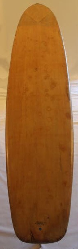 1955 Hobie Balsa Malibu Chip Surfboard; 1955; SB.0022 | eHive