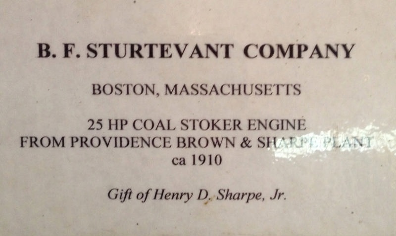 Sturtevant Steam Engine; B. F. Sturtevant Company; c. 1910 | eHive