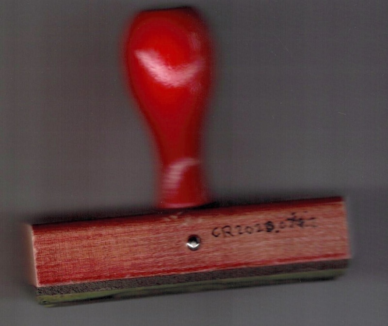 Bannockburn Hall Committee Stamp; CR2020.074.2 | eHive