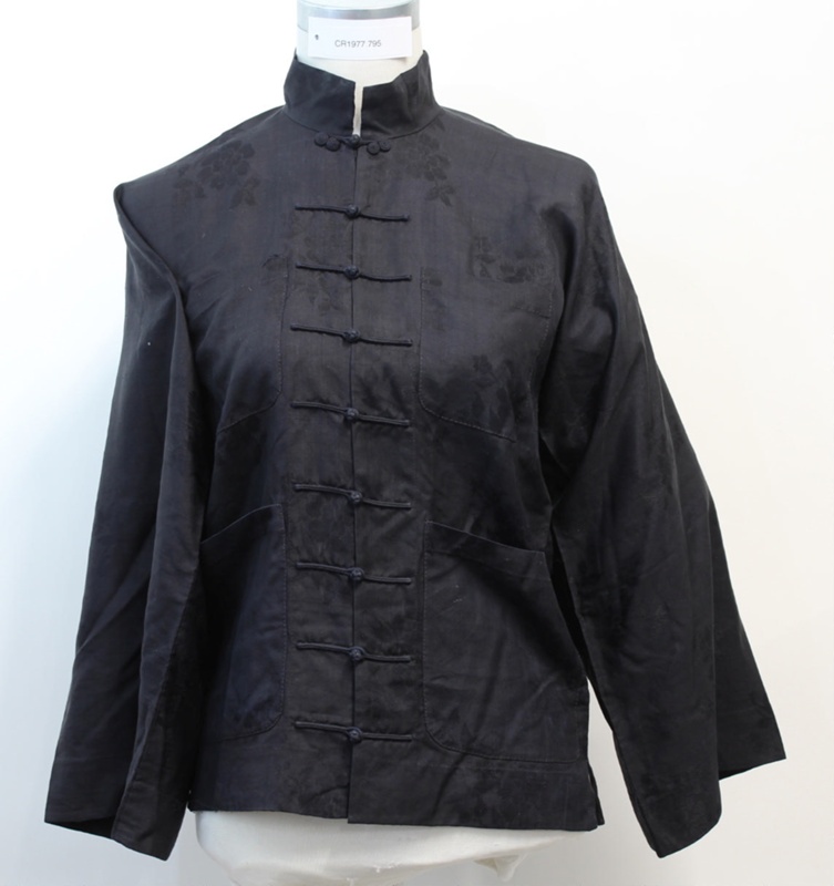 Chinese silk jacket; CR1977.795 | eHive