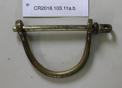 D ring lock - Naval uniform & kit items, WWII, V J Brown; CR2018.103.11 ...