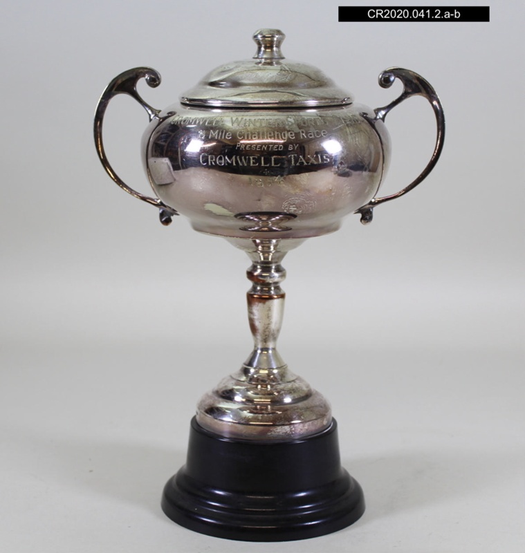 Cromwell Winter Sports Club Trophy; c 1954; CR2020.041.2 | eHive