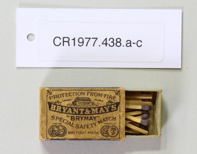 Matchbox; Bryant & May's; CR1977.438 | eHive