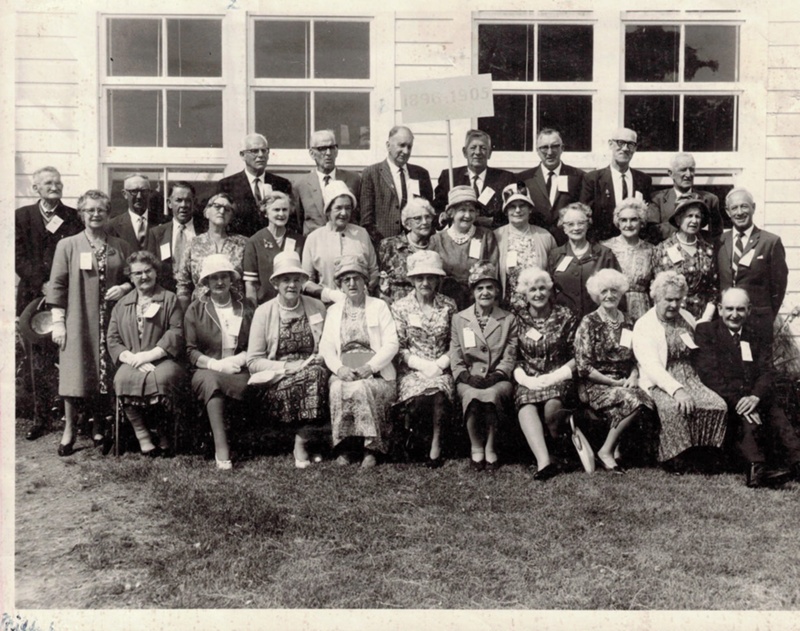 Photograph, School Reunion 1965 representing years 1896 to 1905; CR2012 ...