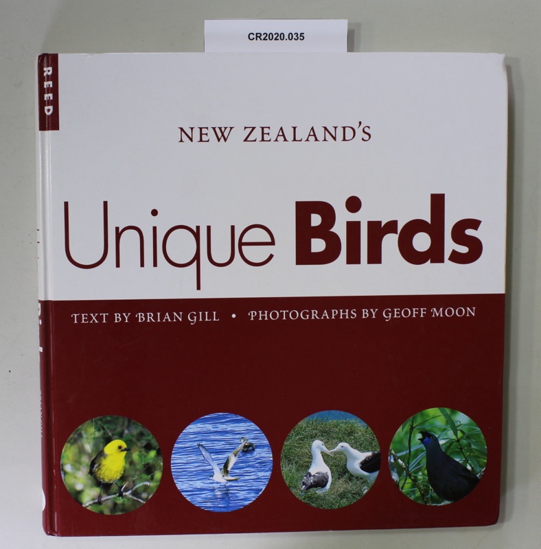 Book, NEW ZEALAND'S Unique Birds; Brian Gill; 1999; 0 7900 0681 2 ...