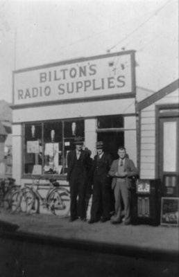 John Bilton, Radio Dealer, Cromwell; Ron W Murray; 1994; CR2022.046 | eHive