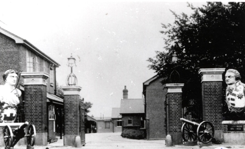 Photograph of the Main Gate of HMS Ganges; SHHMG:A4234 | eHive