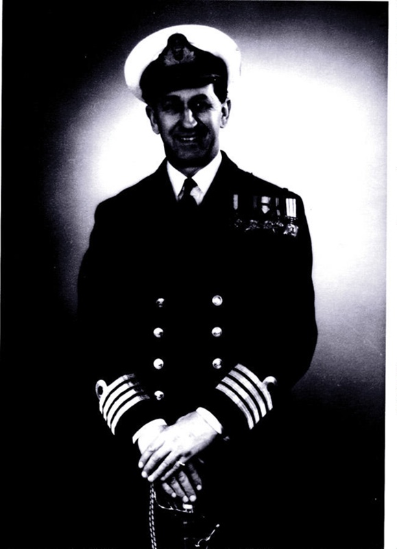 Photograph of Captain Gower, 1960.; photographer : Fisk, R A, Mr; SHHMG ...