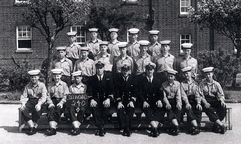 photograph of 240 Class, 35 Mess, Collingwood Division in 1963; SHHMG ...
