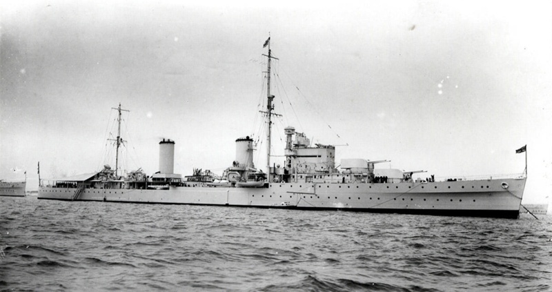 Photograph of the cruiser, HMS Galatea; photographer : Wright and Logan ...