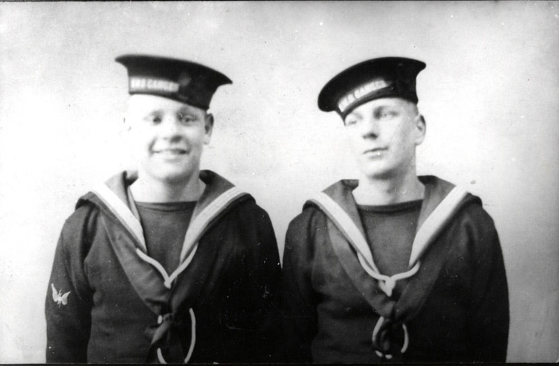 Photograph of two HMS Ganges boys; SHHMG:A3409 | eHive