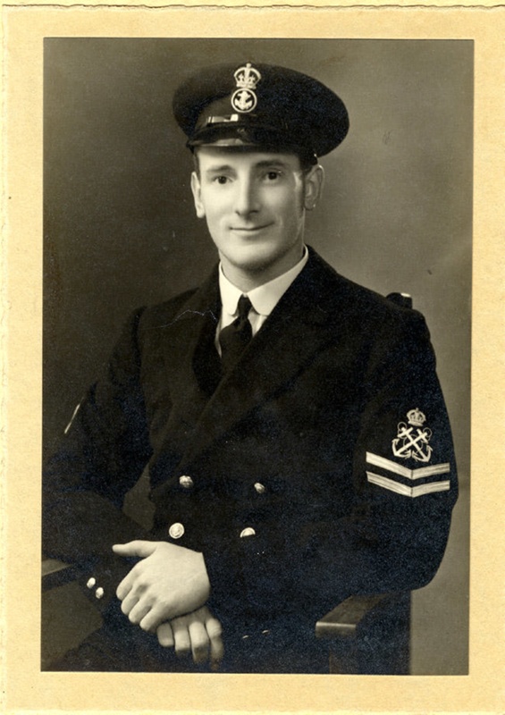 Photograph of Oliver Charles Cox who was a boy at Ganges in 1925, taken ...