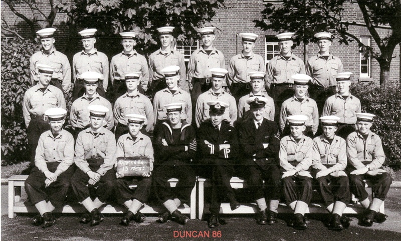 photograph of 86 class, 13 mess, Duncan Division, October 1960; SHHMG ...
