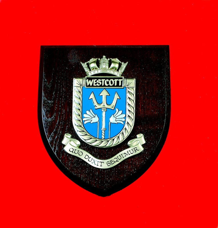 HMS Westcott Ships Crest; unknown; A4678 | eHive