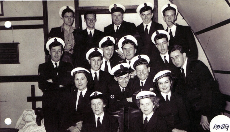 Photograph of HMS Ganges staff in 1952; photographer : Fisk, R A, Mr ...