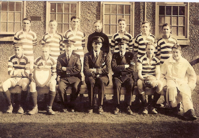 A photograph of the winners of the Inter- Football first eleven from 36 ...