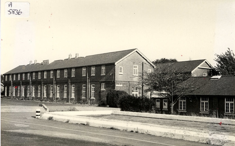 Photograph of Rodney Block and No.40 Mess, HMS Ganges site taken 6 ...
