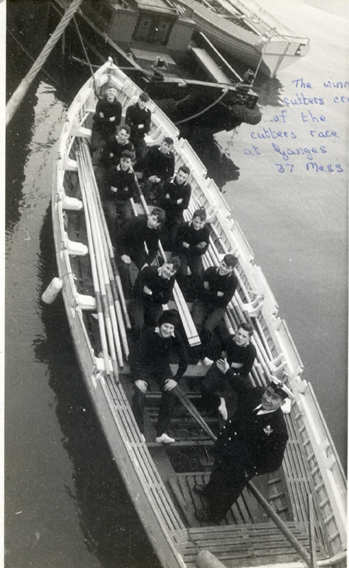Photograph of Drake 37 Mess, winning Cutters Crew, 1962.; photographer ...
