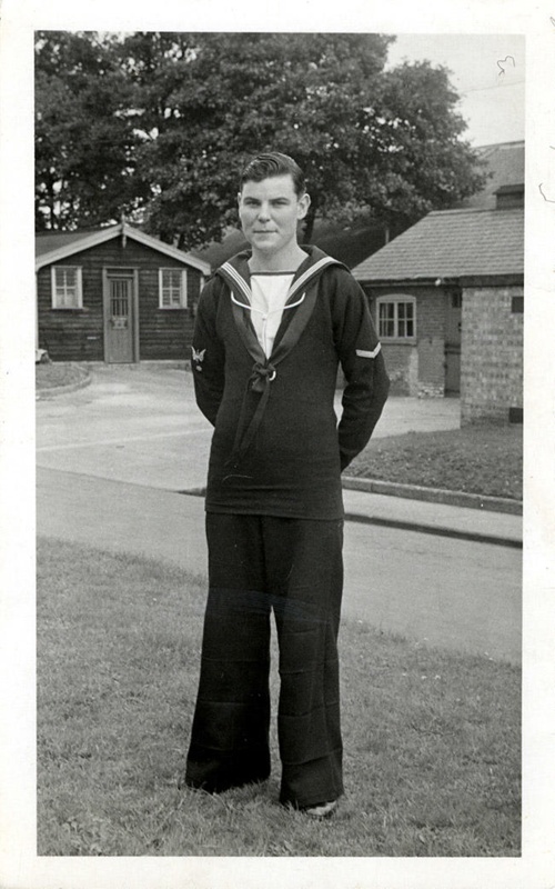 Photograph of Leading Boy Telegraphist Dick Binch, 1951.; photographer ...
