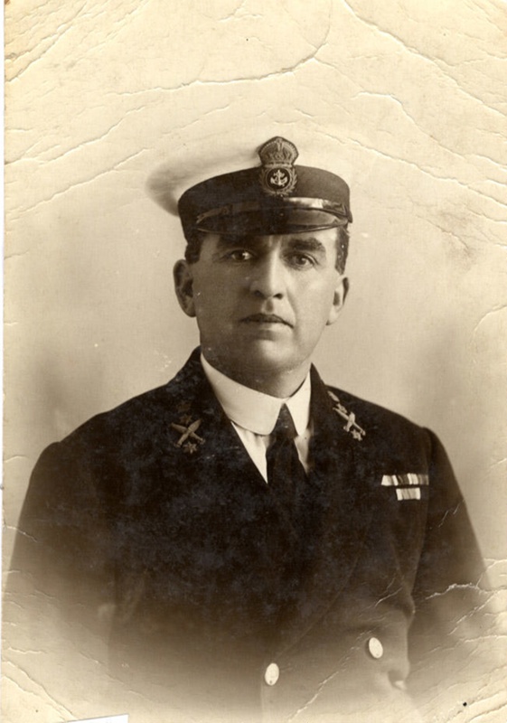 2 identical photographs of Chief Petty Officer Frederick John Jolly ...
