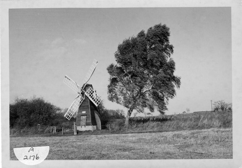 Photograph of a windmill at Wicken Fen; SHHMG:A2176 | eHive