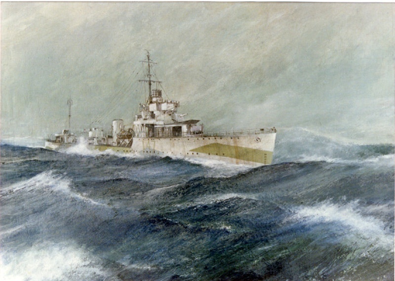 Photograph of HMS Westcott; Photographer : Lawrence, L.L. (Bunts ...