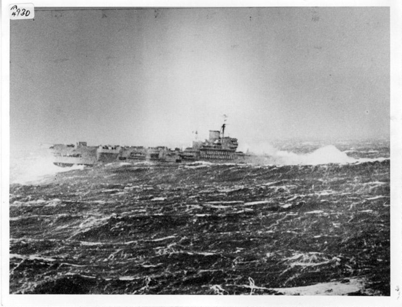 Photograph of HMS Indefatigable; photographer : unknown; SHHMG:A4930 ...