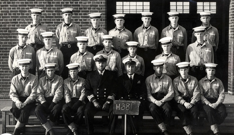 Photograph of 381 class, Hawke Division in 1967.; photographer : Fisk ...