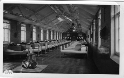 Photograph of typical mess deck; photographer : Fisk, R A, Mr; SHHMG ...