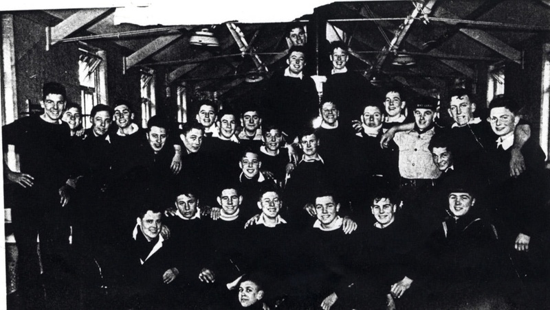 photograph of members of an unknown Mess, HMS Ganges; SHHMG:A1919 | eHive