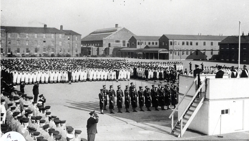 photograph of Divisions HMS Ganges 1938; SHHMG:A1977 | eHive