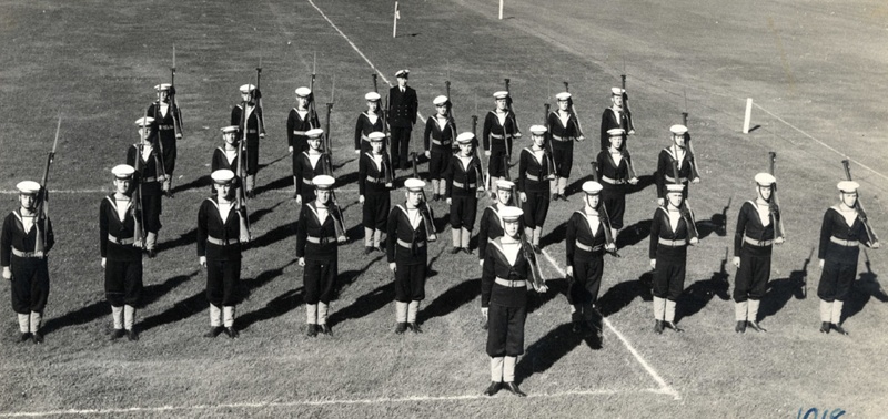 Photograph of 20 Mess Guard, Anson Division 1947 at the Slope Arms ...