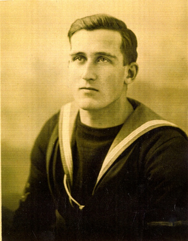 Photograph of Thomas John Bloxham who was a boy at HMS Ganges from 1926 ...