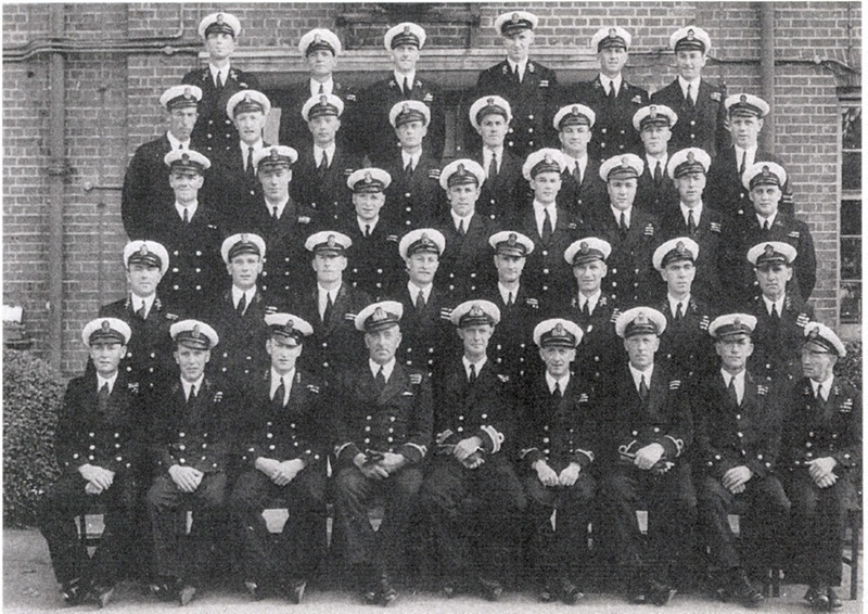 An undated photograph of Ganges Instructors Bill Mummery JX148326 ...