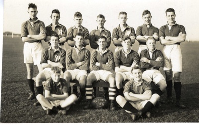 Photograph of Rodney Division Rugby team circa 1938-1939; SHHMG:A8113 ...