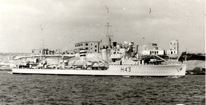 Photograph of HMS Havock at sea; photographer : Wright and Logan; SHHMG ...