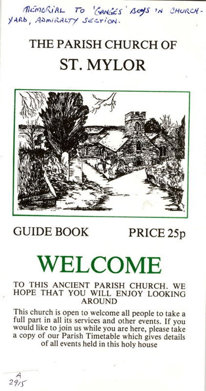 A guide book to The Parish Church of St. Mylor; SHHMG:A2915 | eHive