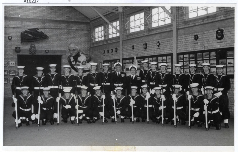 A photograph of Duncan Division Guard including 23 Mess in 1964; SHHMG ...