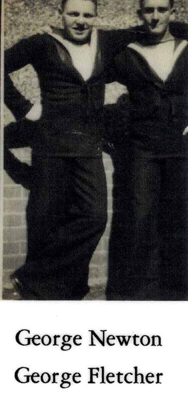 photograph of George Newton and George Fletcher taken in 1947 ...