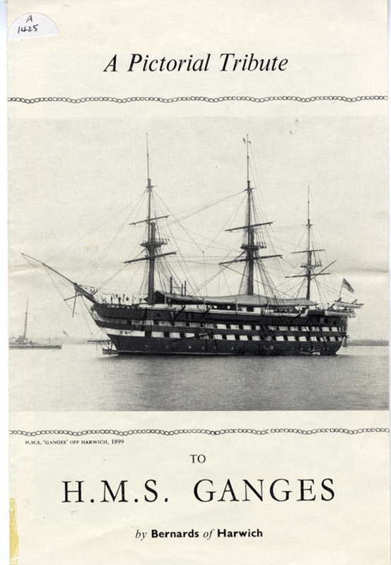 Photographs of various aspects of HMS Ganges; photographer : Fisk, R A ...