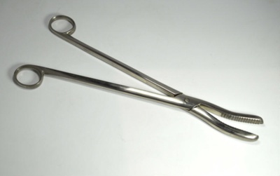 Electro-plated Steel Cleidotomy Forceps; 1900; 1990.115 | eHive