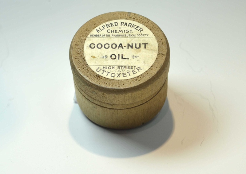 Wooden Pill Box with Label: "The Pills"; Parker, Alfred; 1900s; 2000.01 ...