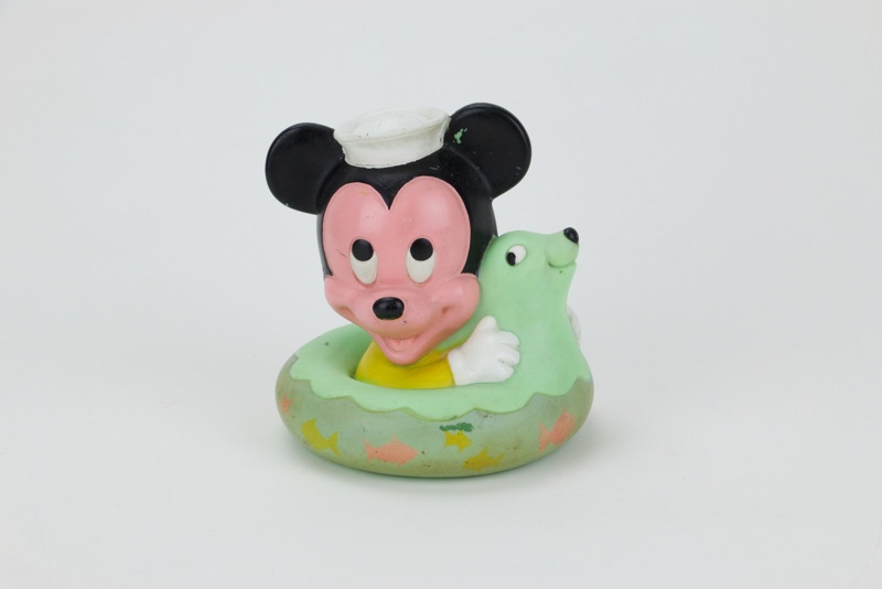 Mickey mouse character bath toy; circa 1984; 01942 | eHive