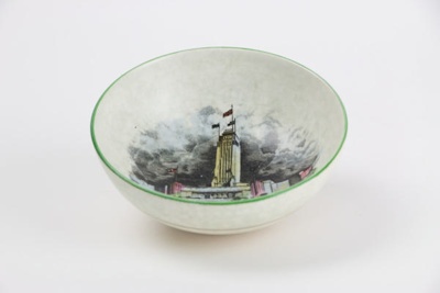 Centennial Exhibition bowl; Tuscan Decoro Pottery; late 1930s; 00353 ...