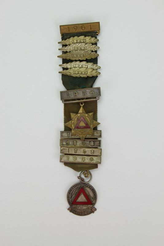 Safe driving medals; Royal Society for the Prevention of Accidents ...