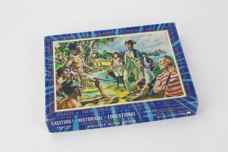 Captain James Cook bi-centenary jigsaw puzzle; Thos Holdsworth & Sons ...